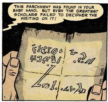 The 1950s-1960s Kryptonese Alphabet